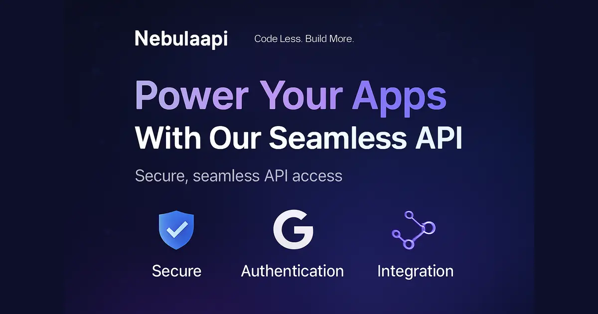NebulaAPI | Developer-First API Platform